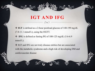 Diabetes & glycemic disorders | PPTX