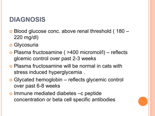 DIABETES IN DOGS AND CATS a brief approach | PPTX | Endocrine and ...