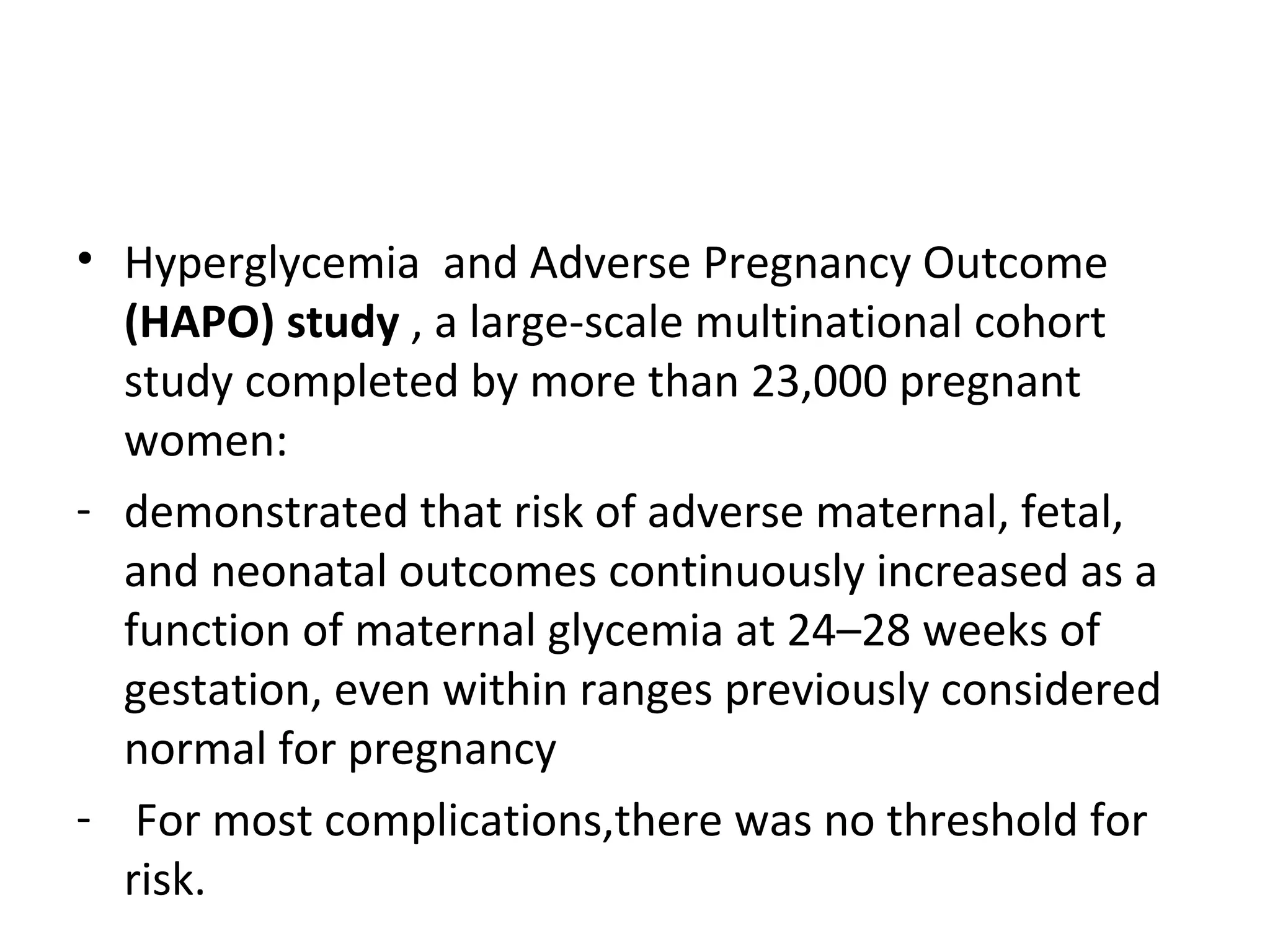 Diabetes in pregnancy | PPT