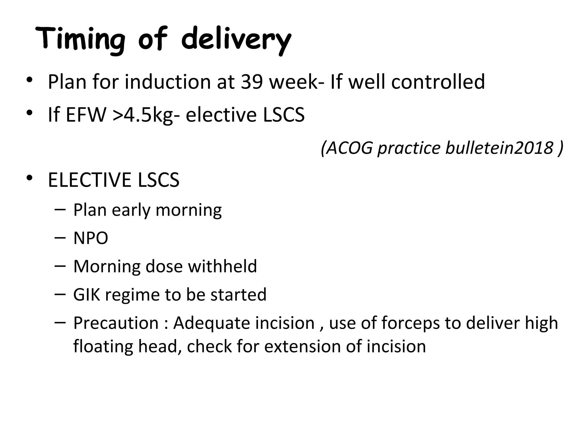 Diabetes in pregnancy | PPT