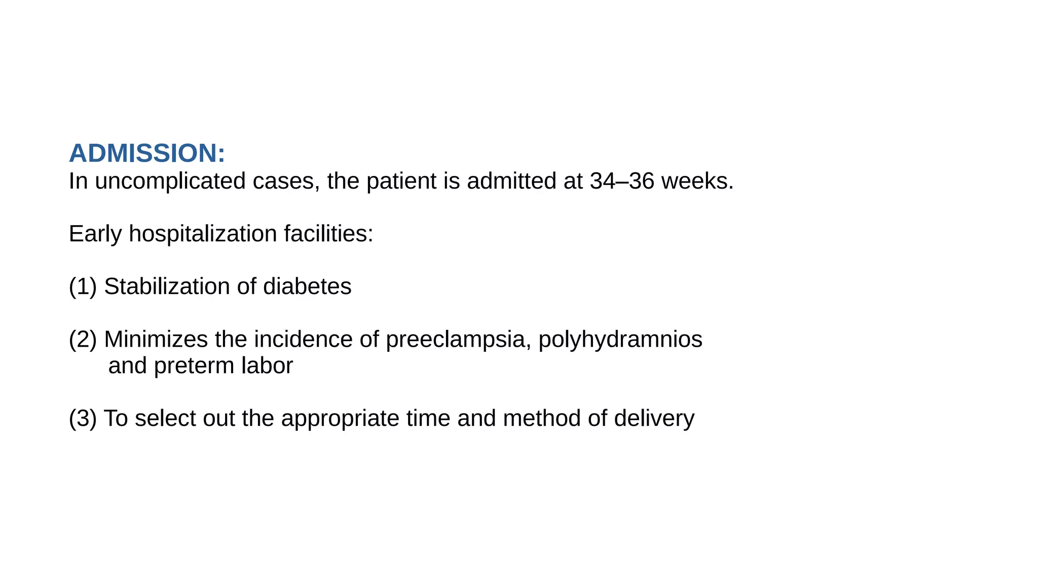 Diabetes in pregnancy-overt diabetes: type I DM, type II DM,Gestational ...