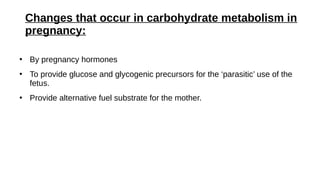 Diabetes in pregnancy-overt diabetes: type I DM, type II DM,Gestational ...