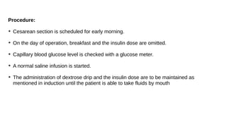 Diabetes in pregnancy-overt diabetes: type I DM, type II DM,Gestational ...
