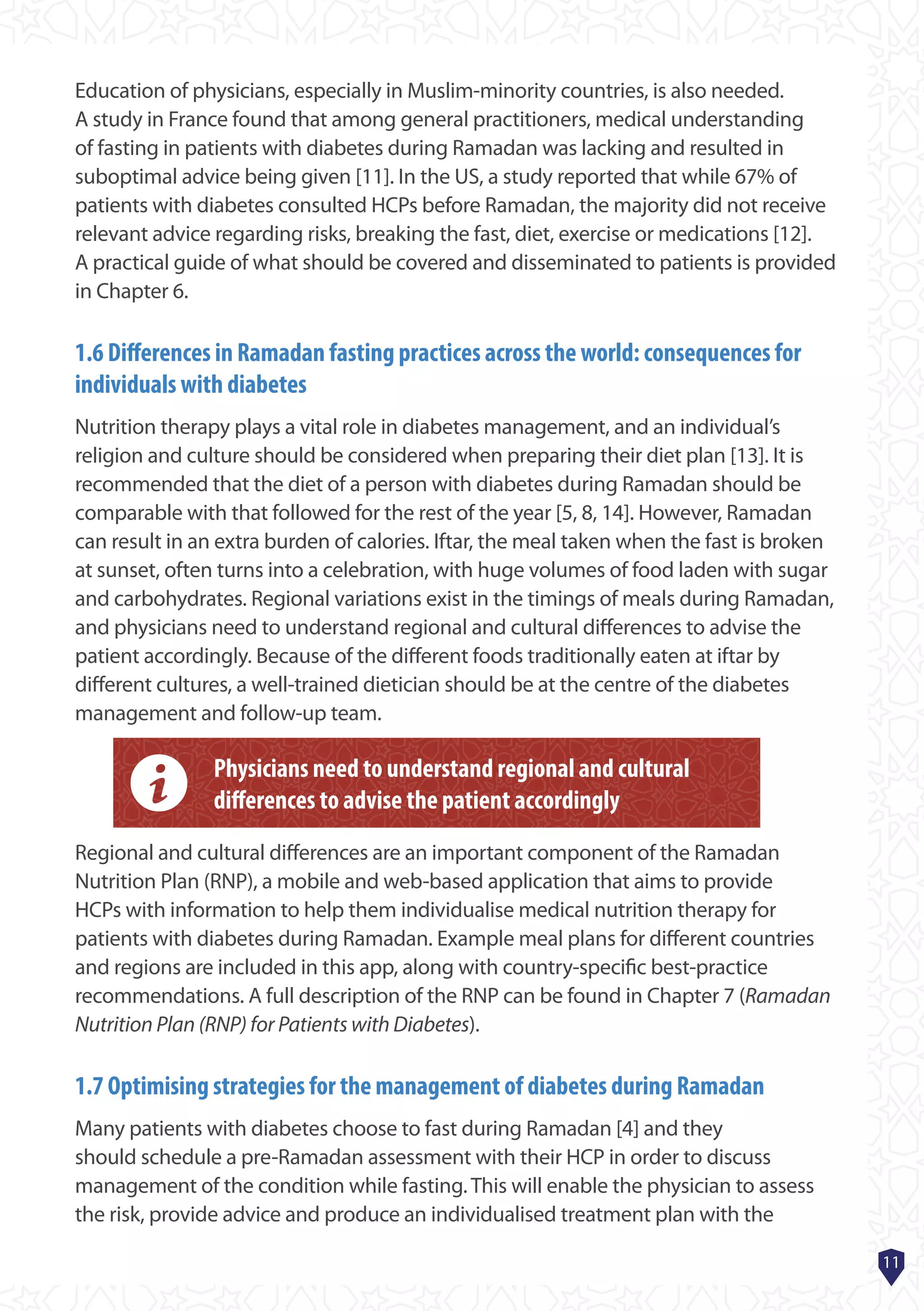 Diabetes in Ramadan guidelines | PDF