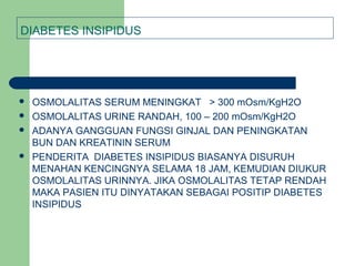 Diabetes insipidus | PPT