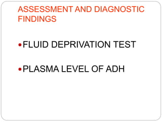 Diabetes insipidus | PPTX