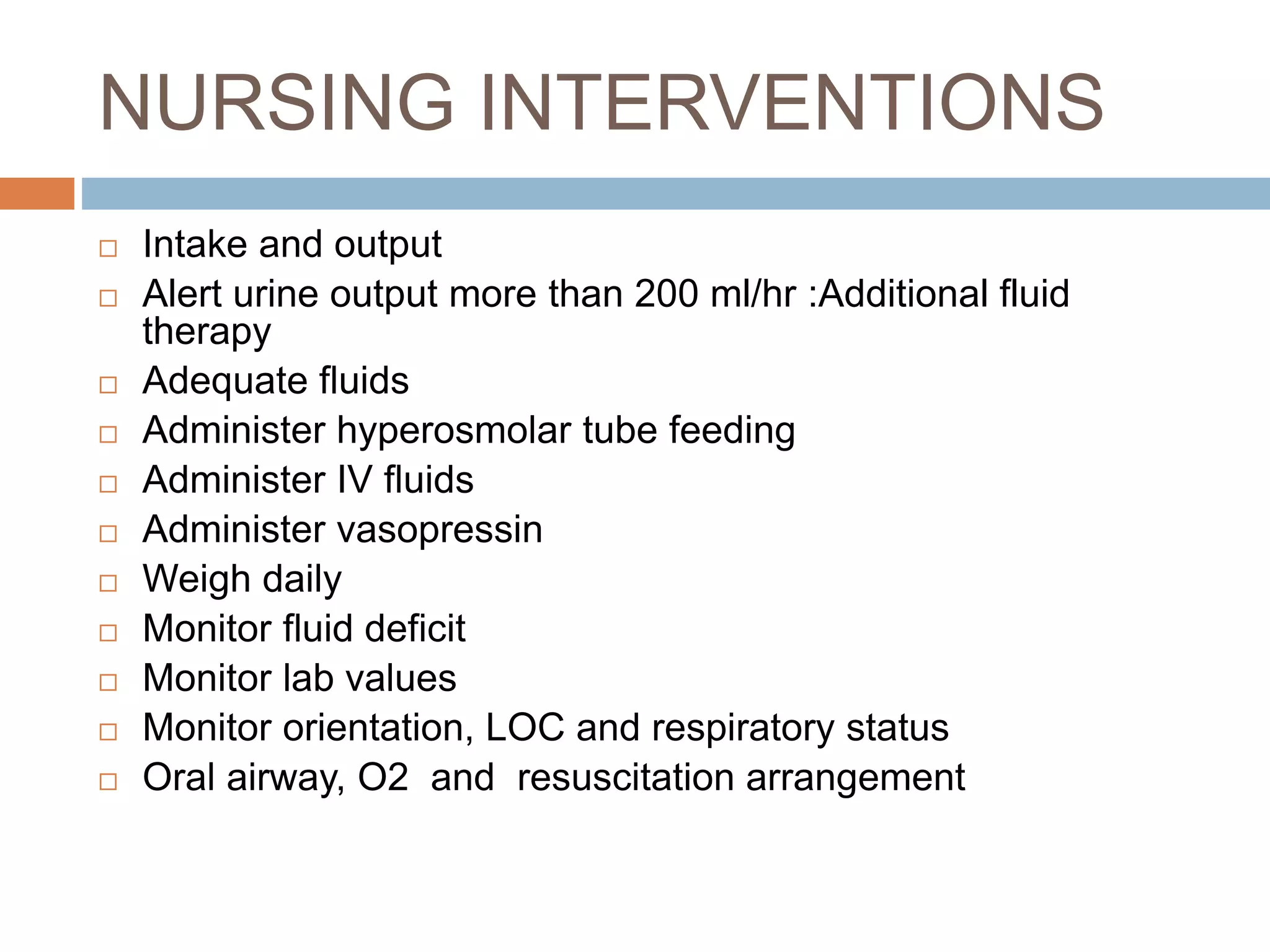 DIABETIS INSIPIDUS | PPTX