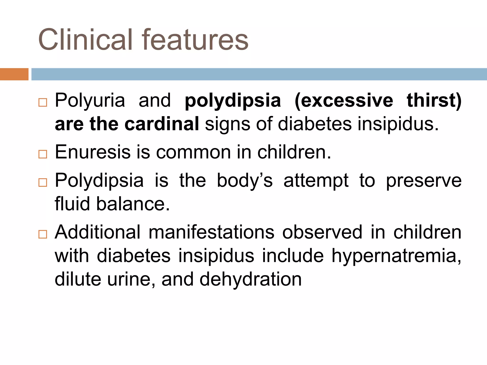 DIABETIS INSIPIDUS | PPTX