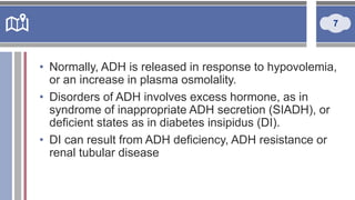 Diabetes insipidus (DI) | PPTX