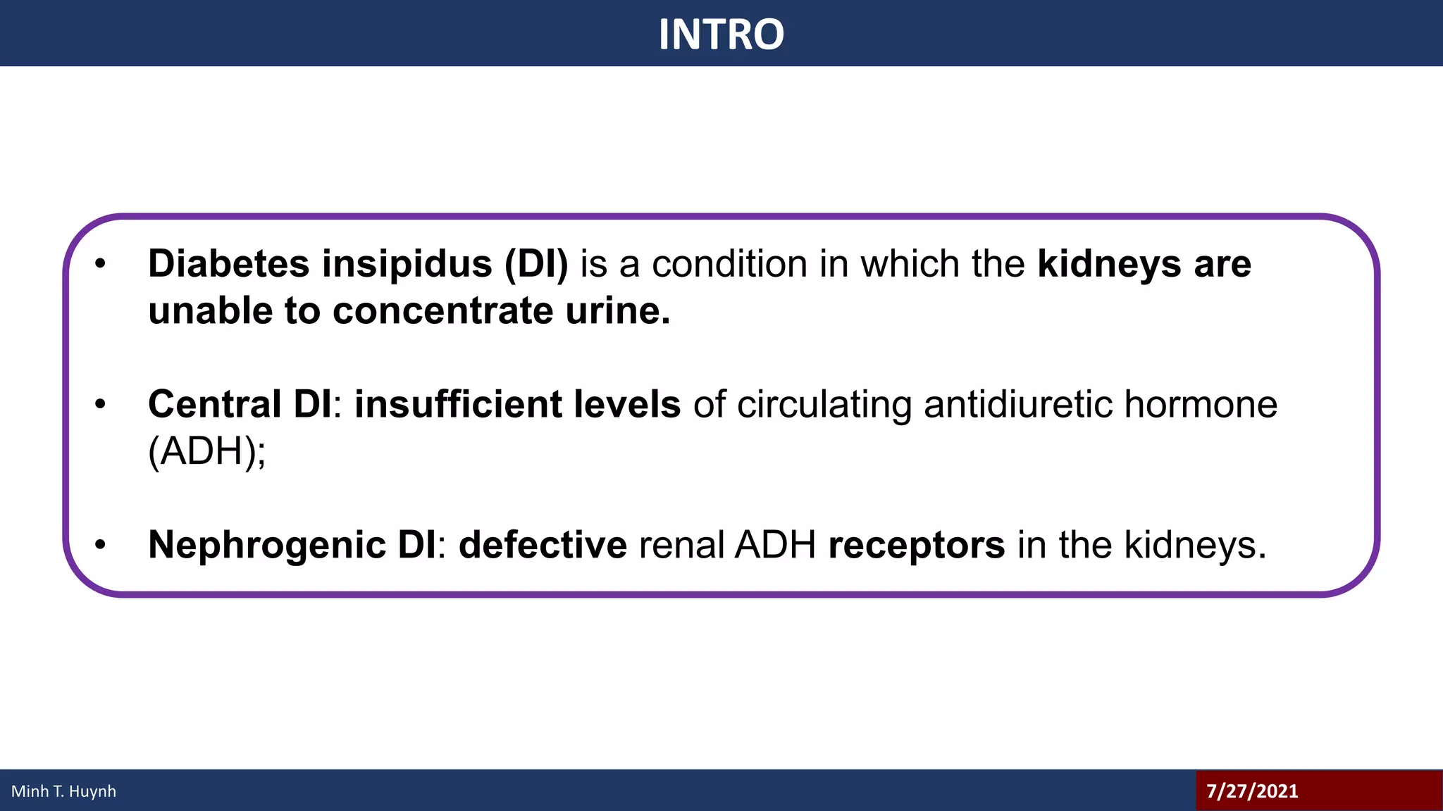 DIABETES INSIPIDUS | PPTX