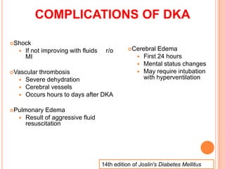 Diabetes ketoacidosis | PPTX