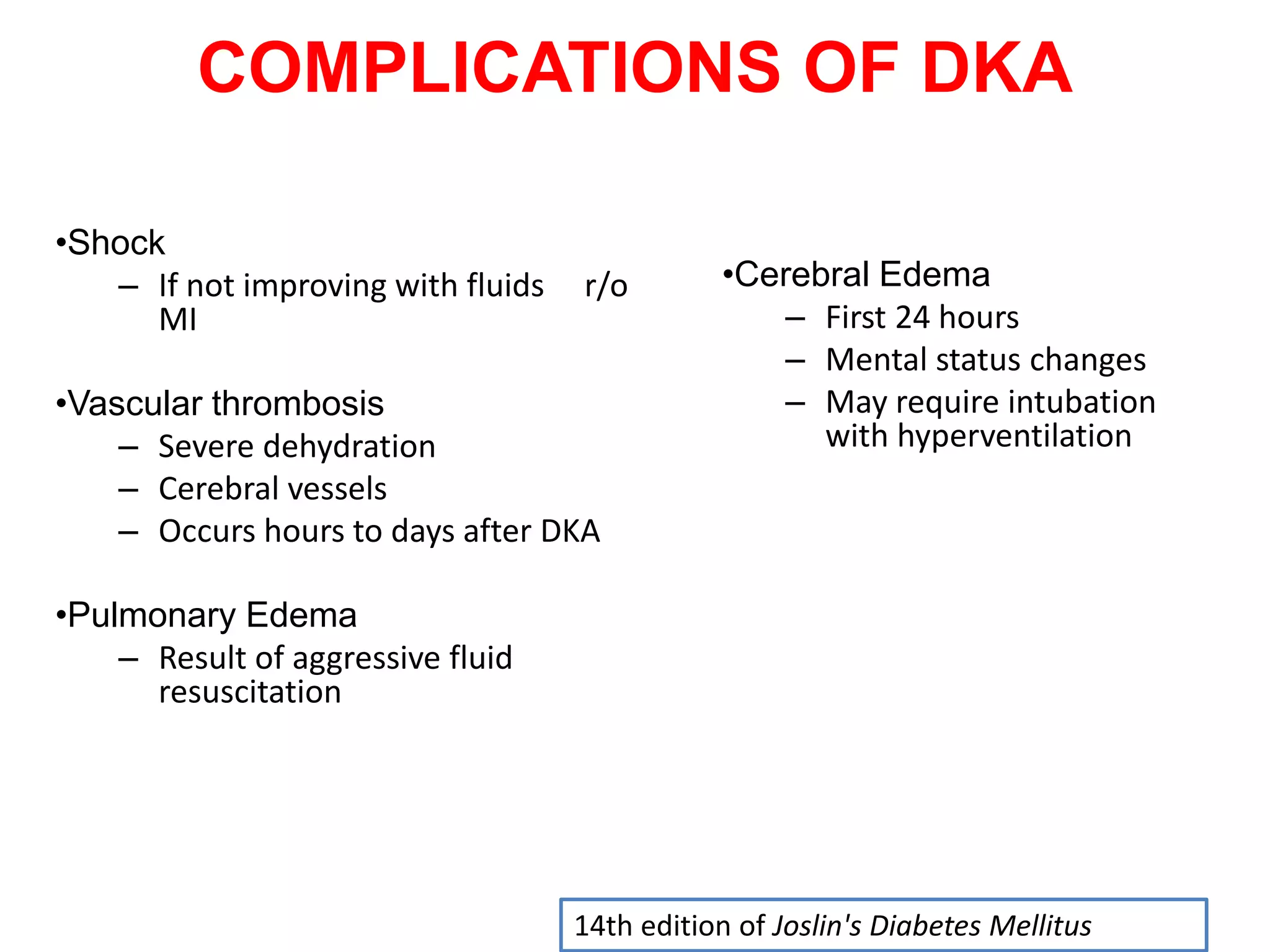 Diabetes ketoacidosis | PPTX