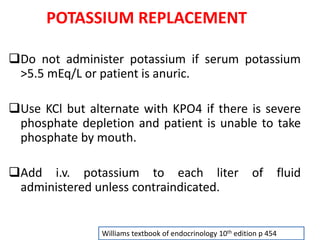 Diabetes ketoacidosis | PPTX