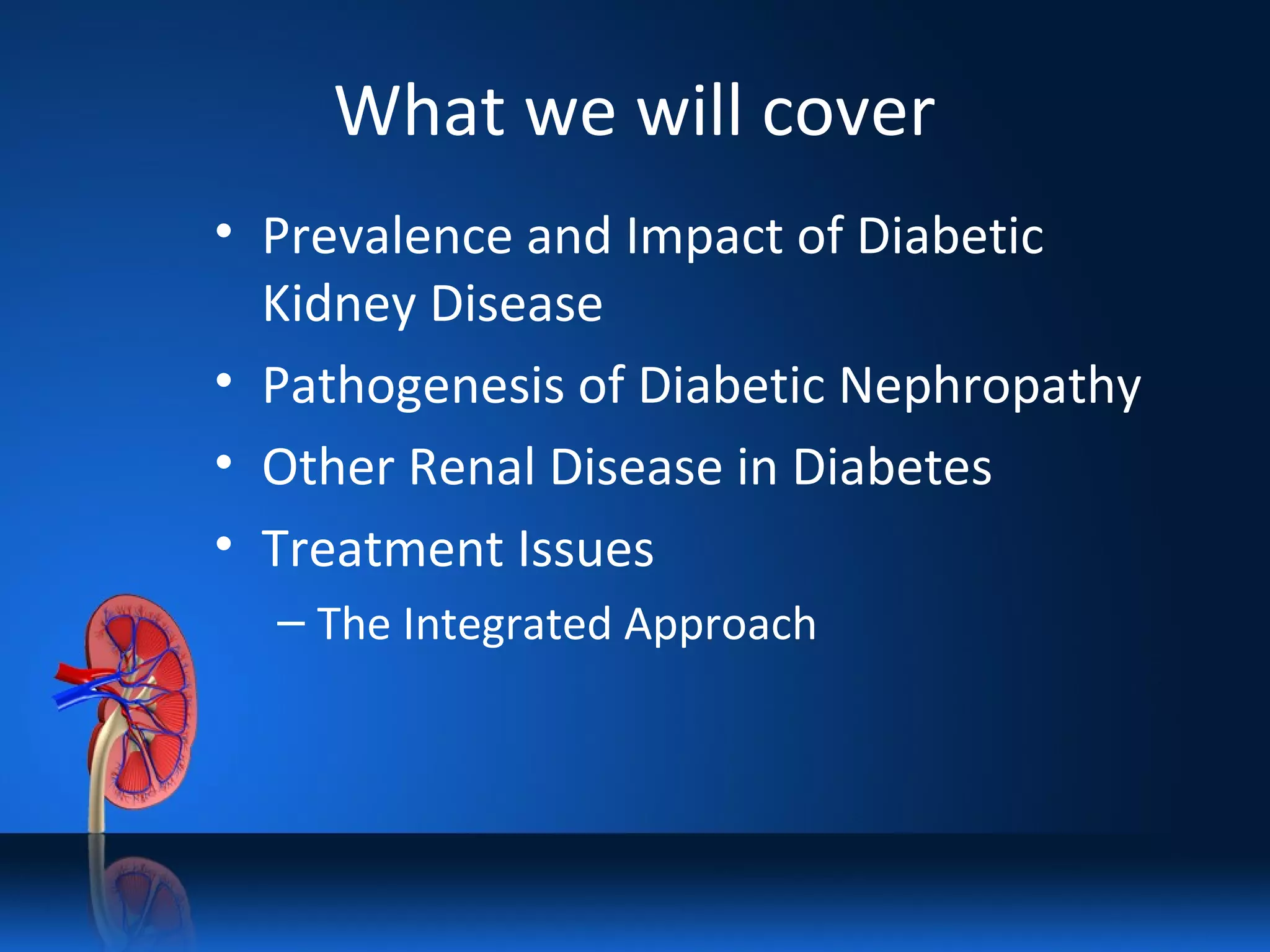 Diabetes + Kidney disease | PPT
