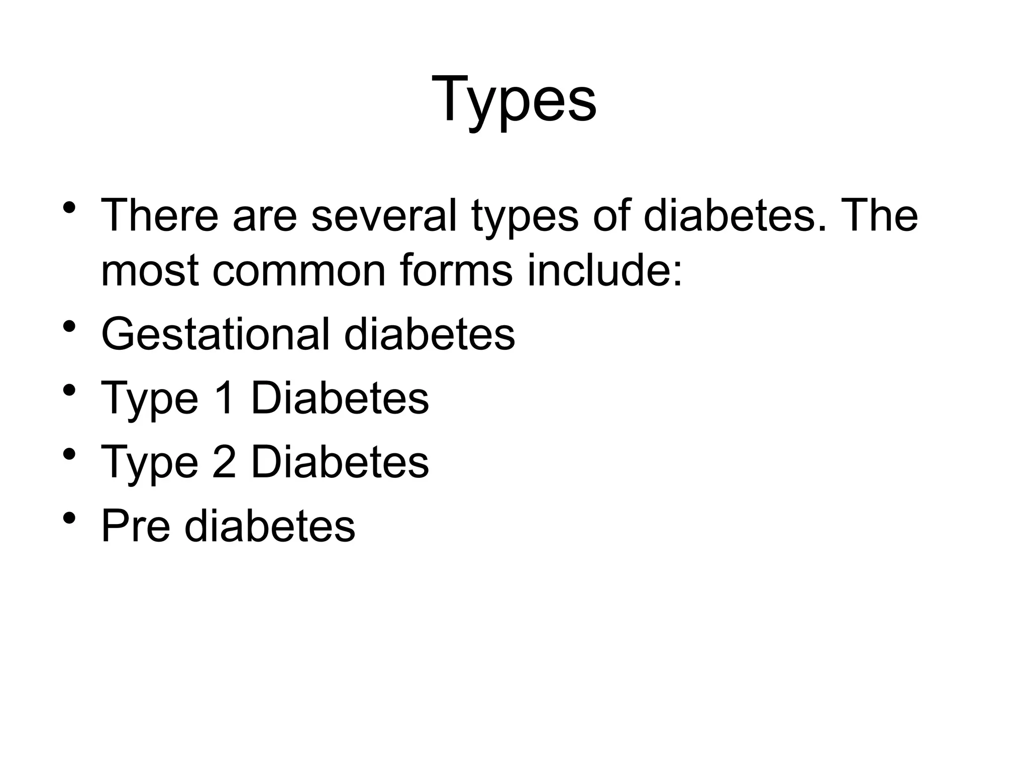 Diabetes Lecture 2. PowerPoint presentation | PPTX