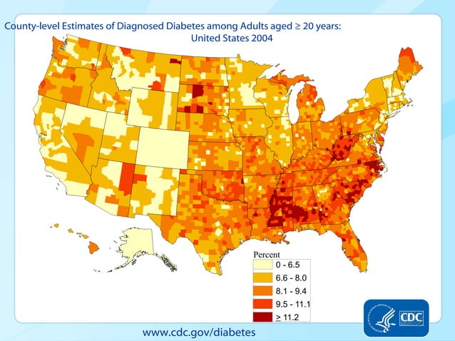 Diabetes map set 2004 2008 gwc | PPT