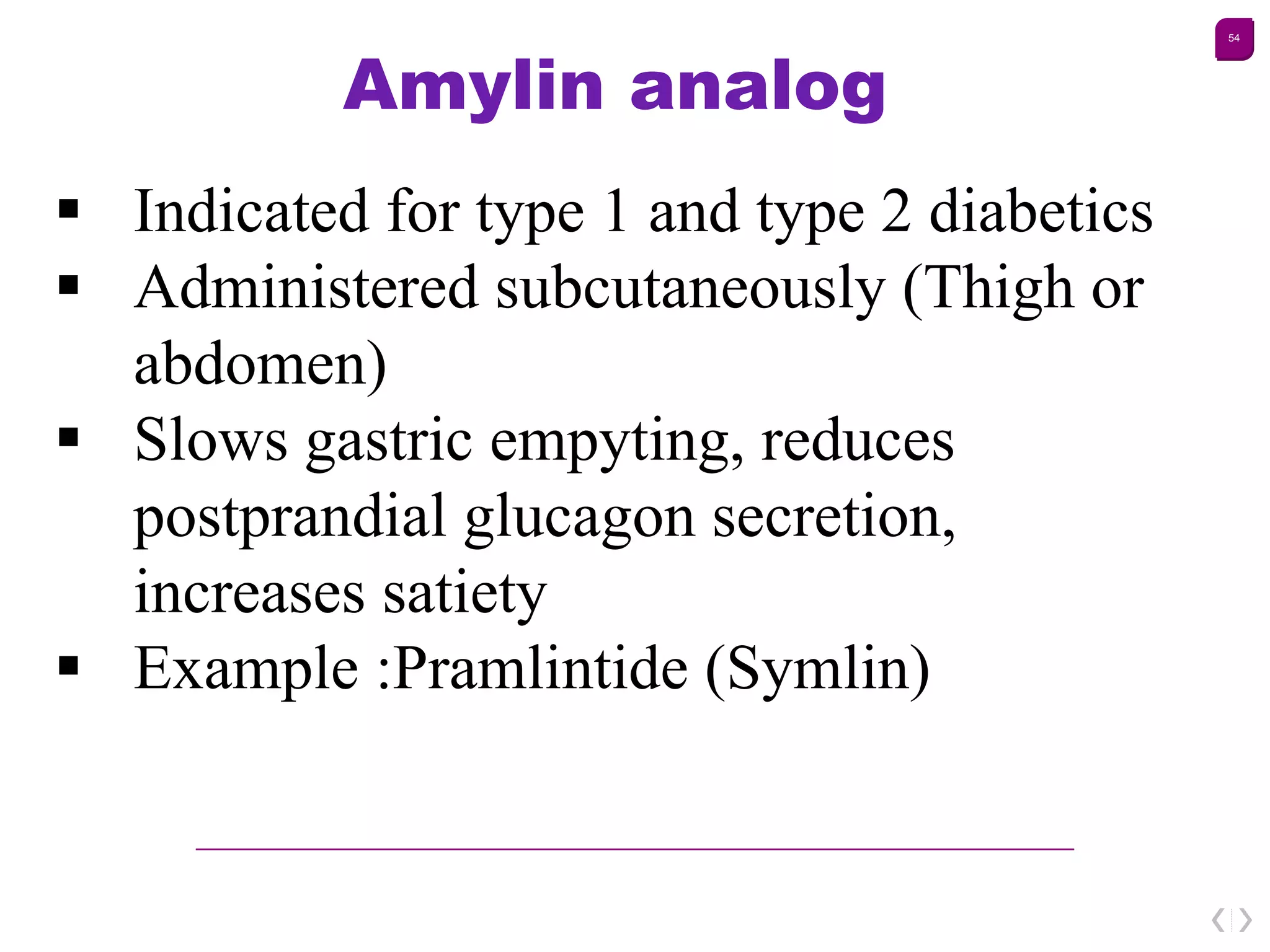Diabetes mellitus management | PPTX