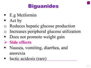 Diabetes mellitus management | PPTX