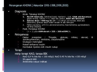 Diabetes Melitus (Kencing Manis) | PPTX