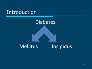 Diabetes mellitus | PPT