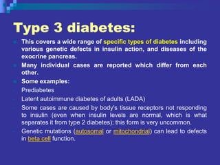Diabetes mellitus | PPT