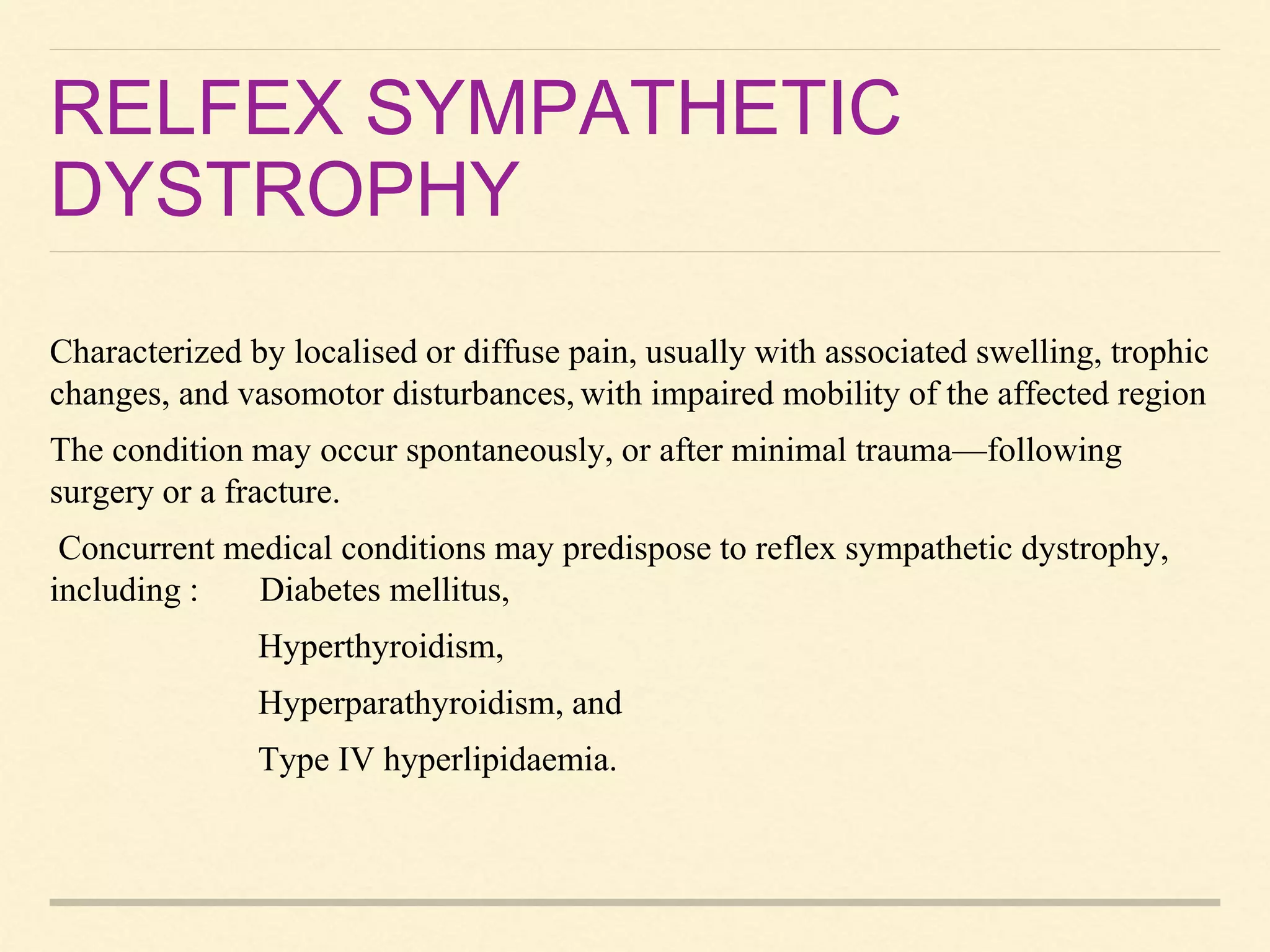 Diabetes mellitus, musculoskeletal manifestations | PPTX