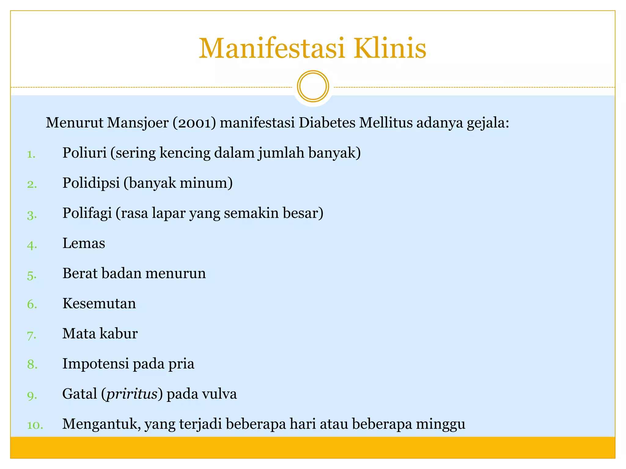 ASKEP Diabetes mellitus | PPTX