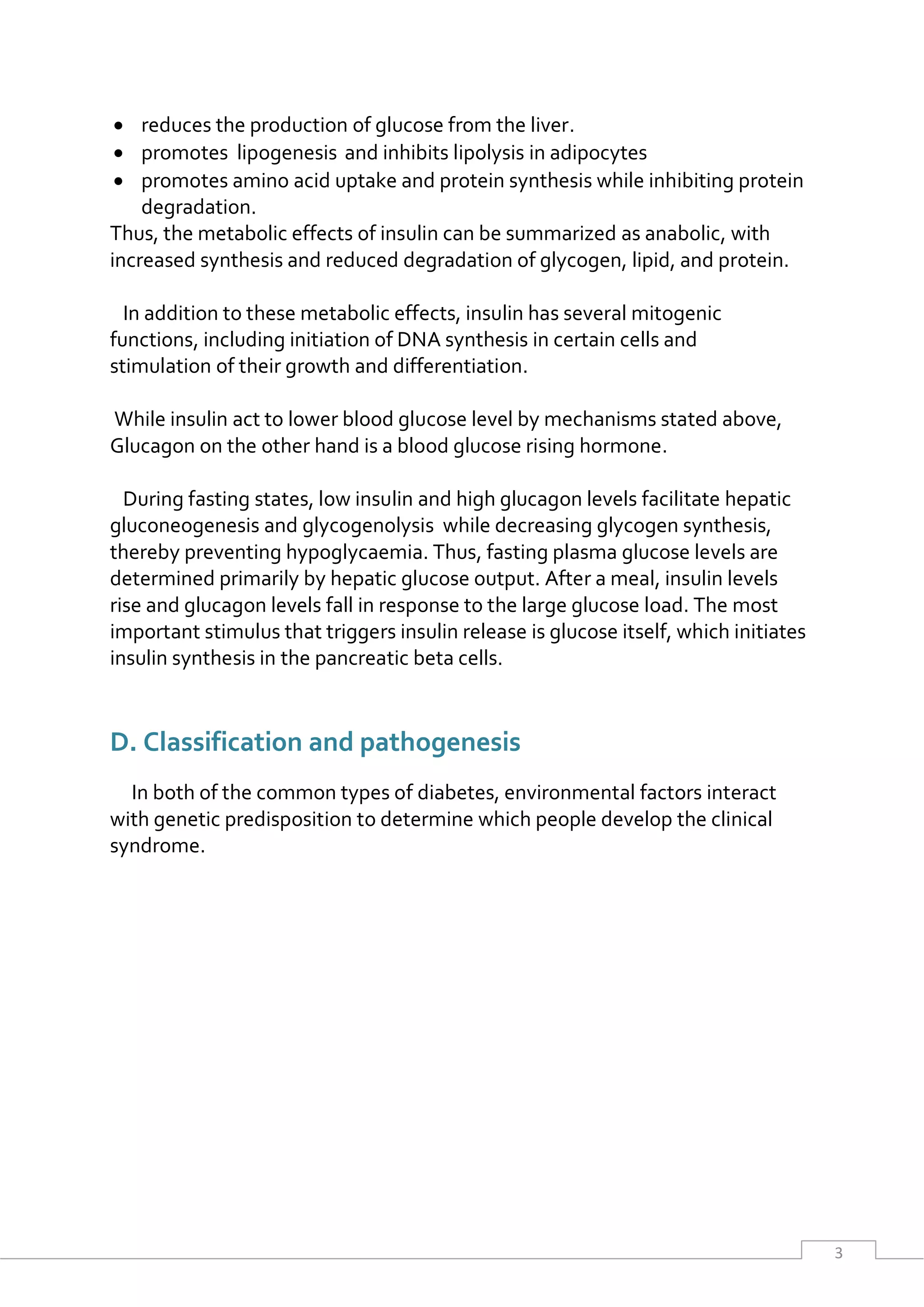 Diabetes mellitus | PDF