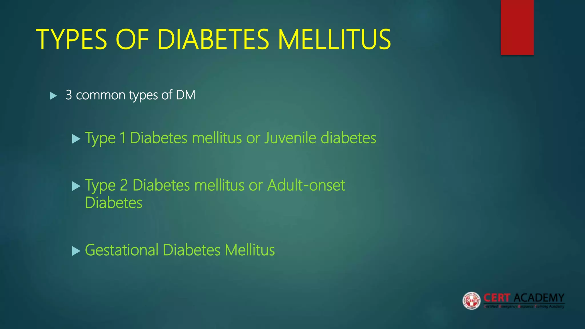 Diabetes Mellitus | PPTX