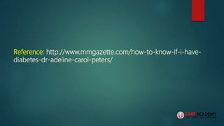 Diabetes Mellitus | PPTX