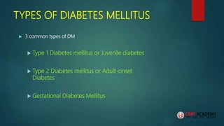 Diabetes Mellitus | PPTX
