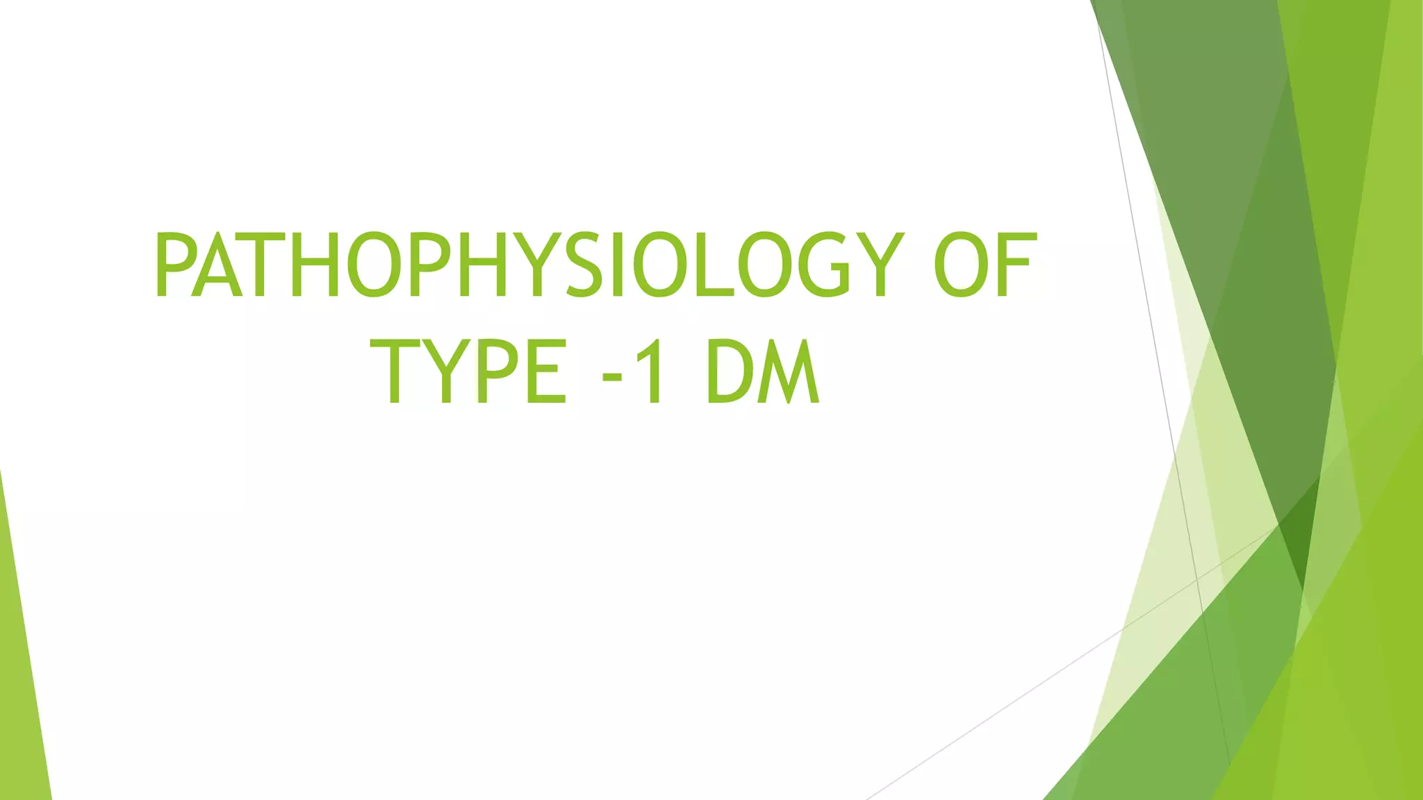 Diabetes mellitus and its pathophisiology | PPTX