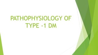 Diabetes mellitus and its pathophisiology | PPT