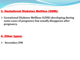 Diabetes mellitus | PPTX