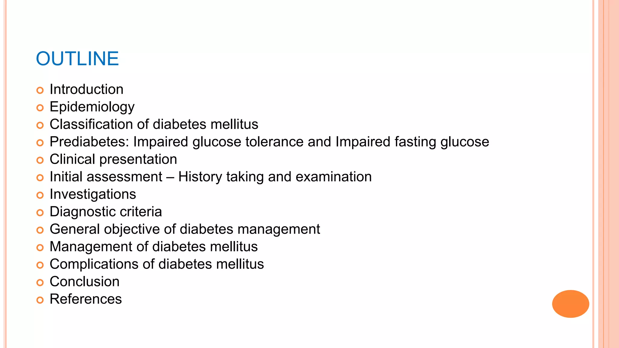 Diabetes mellitus | PPTX