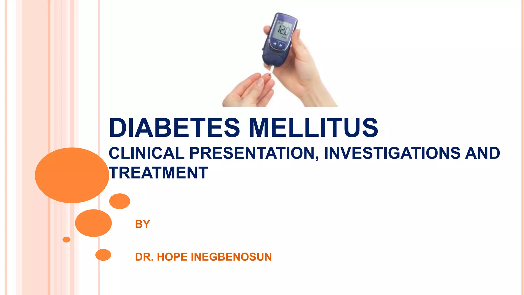 Diabetes mellitus | PPT