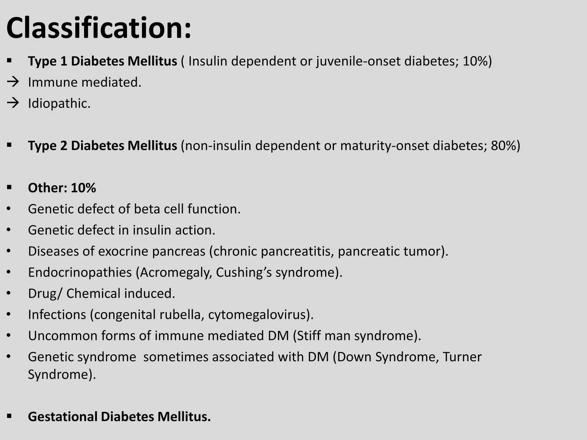 Diabetes (Type 1) | PPTX