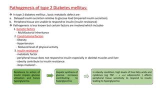 diabetes mellitus. For bsc nursing, gnm nursing, medical students | PPTX