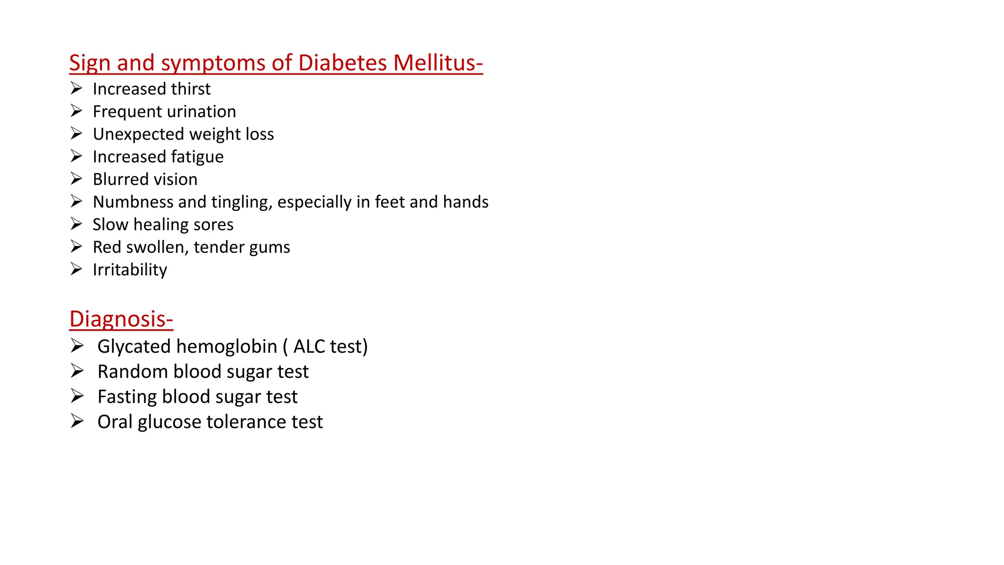 diabetes mellitus.pptx for nursing students | PPTX