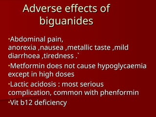 Diabetes Mellitus Medicines for Treatment | PPT