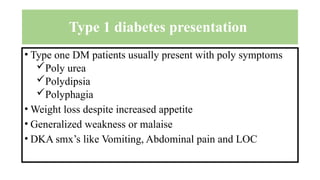 introduction to Diabetes Mellitus (definition, complication and ...