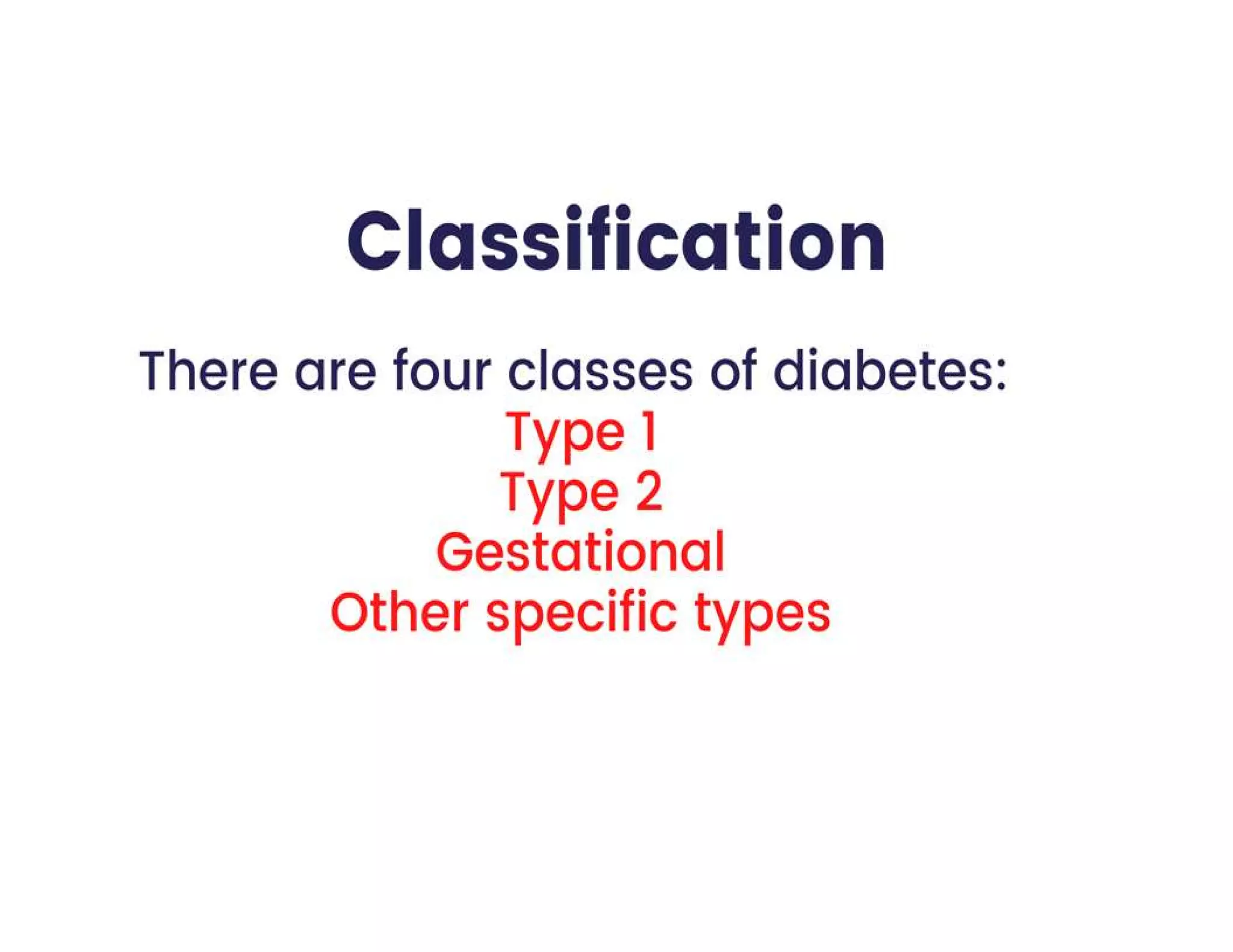 Diabetes Mellitus | Types of Diabetes Mellitus | PDF