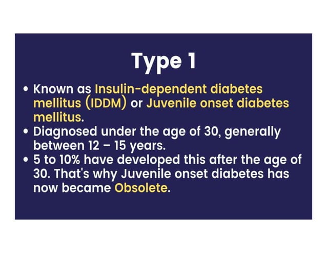 Diabetes Mellitus | Types of Diabetes Mellitus | PDF