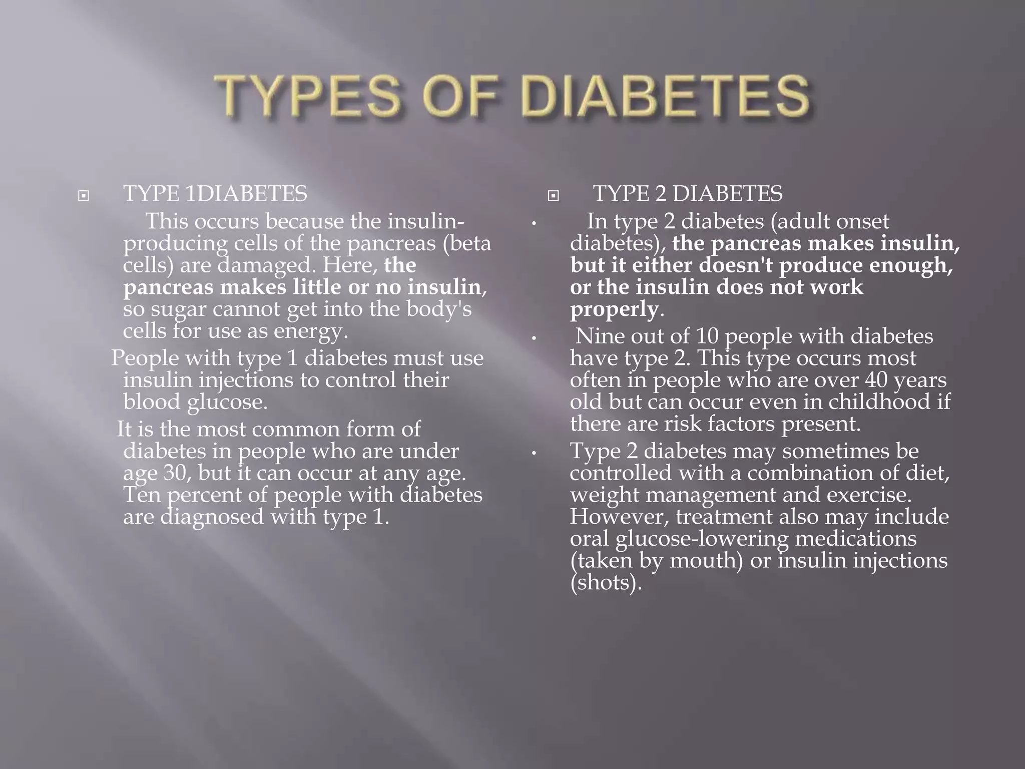 What you need to know about Diabetes Mellitus | PPTX