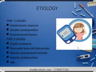 Diabetes mellitus and it's types with quiz . | PPTX