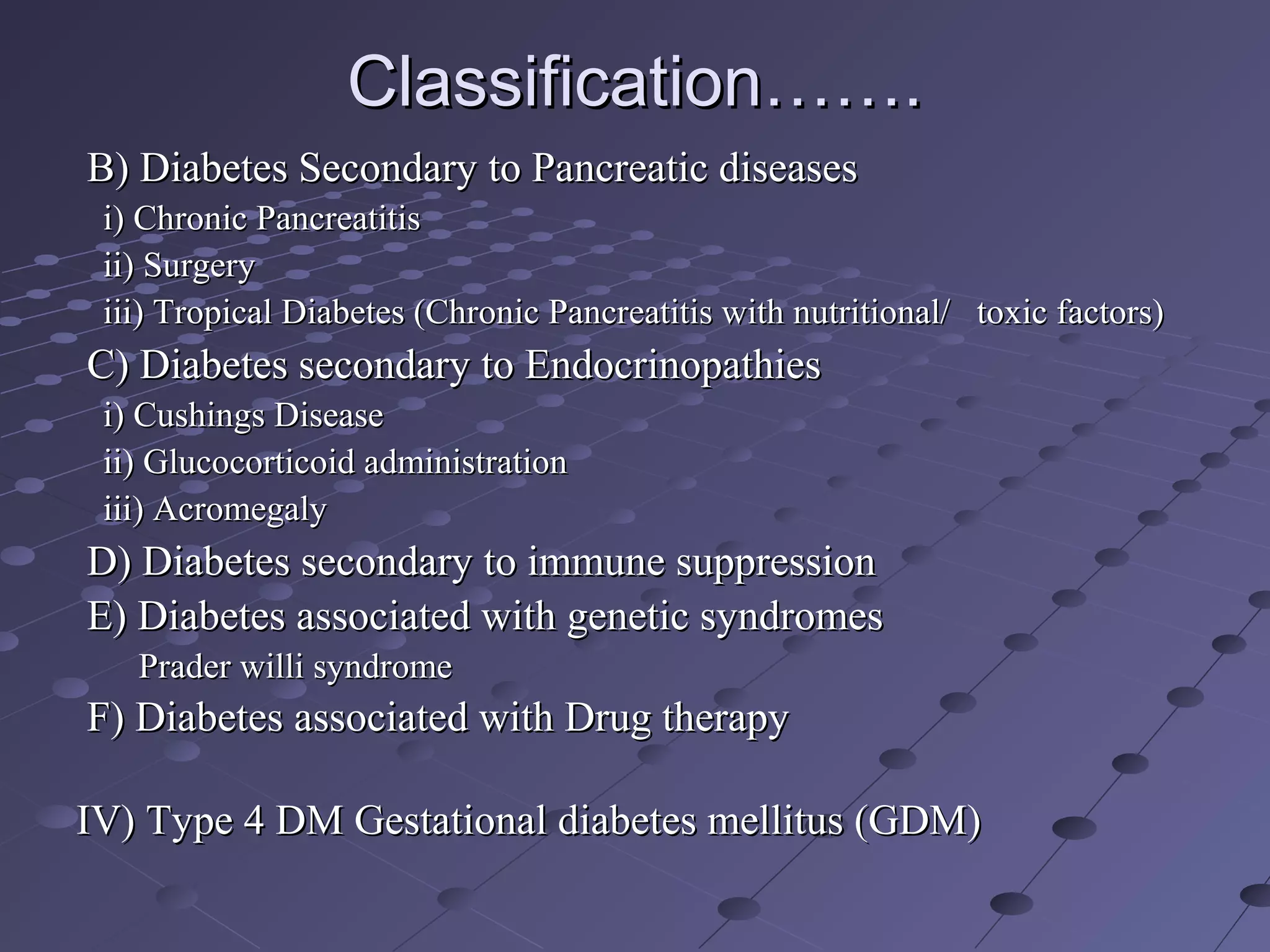 Pharmacology of type 1 Diabetes mellitus Insulin | PPT