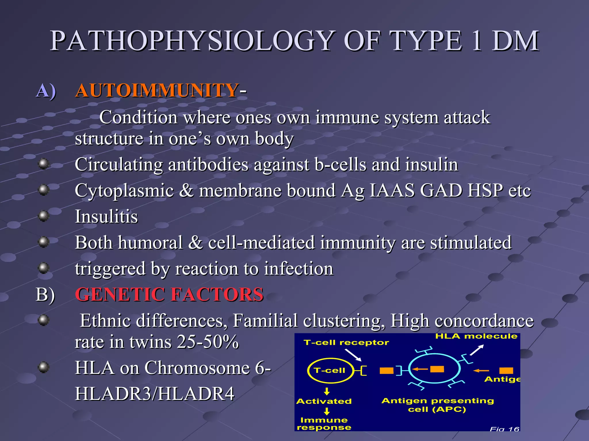 Pharmacology of type 1 Diabetes mellitus Insulin | PPT