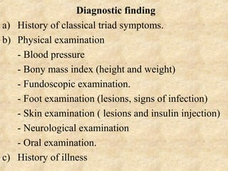 Diabetes mellitus | PPT
