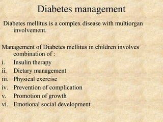 Diabetes mellitus | PPT