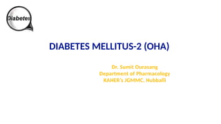 Diabetes mellitus 2 (OHA) drugs in pharmacology and ...